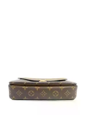 LOUIS VUITTON Pochette Metis Monogram Reverse Tote Bag