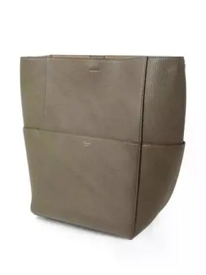 Celine Large Sangle Leather Shoulder Bag