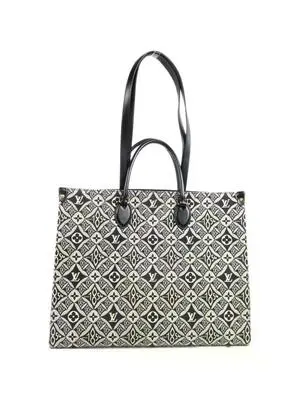 LOUIS VUITTON Since 1854 Onthego Gm Tote Bag - Black