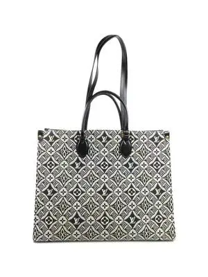 LOUIS VUITTON Since 1854 Onthego Gm Tote Bag - Black