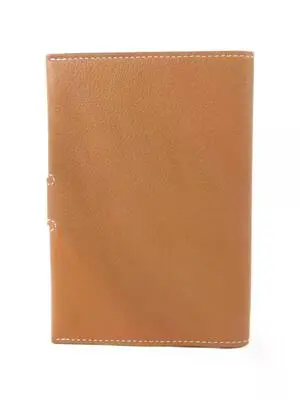 Hermès Evercolor Leather Passport Holder - Brown
