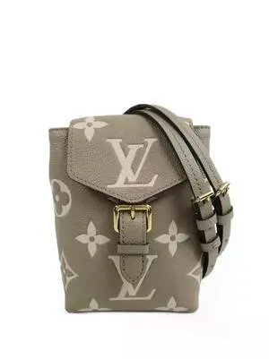 LOUIS VUITTON Monogram Empreinte Mini Backpack - Grey