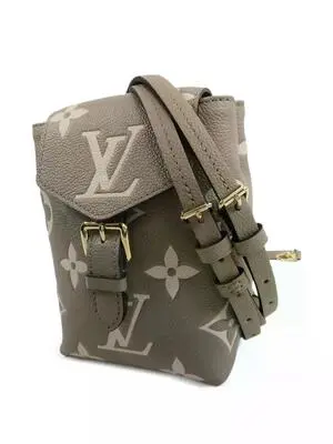 LOUIS VUITTON Monogram Empreinte Mini Backpack - Grey