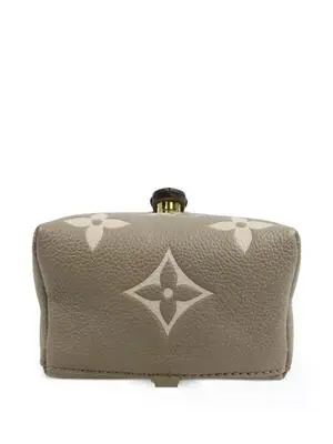 LOUIS VUITTON Monogram Empreinte Mini Backpack - Grey