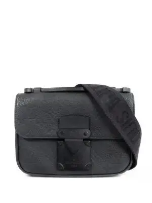 LOUIS VUITTON S Lock Sling Logo-plaque Tote Bag