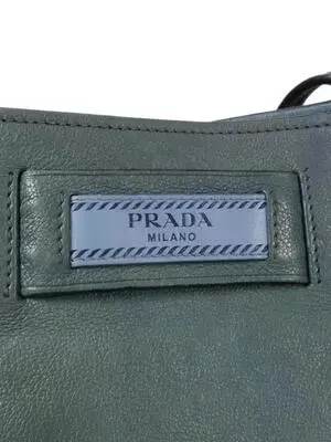 Prada Glace Leather Tote Bag