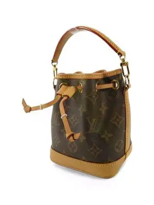 LOUIS VUITTON Nano Noeé Monogram Bucket Bag