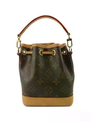 LOUIS VUITTON Nano Noeé Monogram Bucket Bag