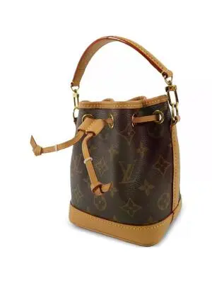 LOUIS VUITTON Nano Noeé Monogram Bucket Bag