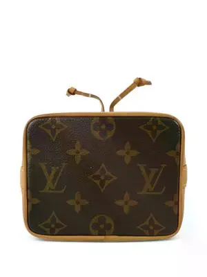 LOUIS VUITTON Nano Noeé Monogram Bucket Bag