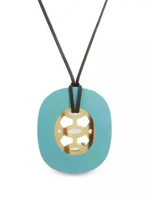 Hermès Horn Necklace - Blue
