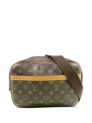 LOUIS VUITTON Reporter Pm Monogram Messenger Bag - Brown