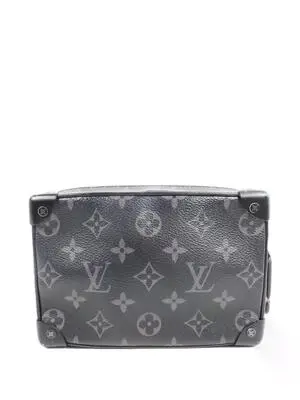 LOUIS VUITTON Mini Soft Trunk Monogram Eclipse Shoulder Bag