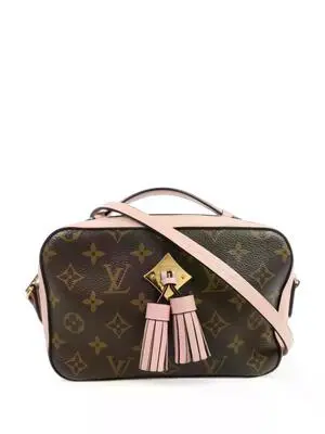 LOUIS VUITTON Saintonge Monogram Cross Body Bag - Brown