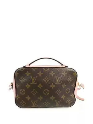 LOUIS VUITTON Saintonge Monogram Cross Body Bag - Brown