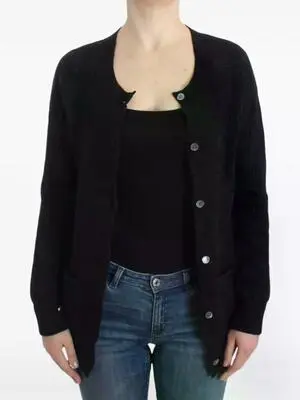 John Galliano Ribbed-knit Cardigan