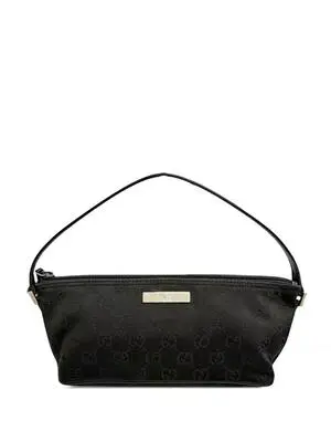 Gucci 2000-2015 Gg Canvas Boat Shoulder Bag