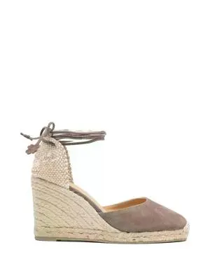 CastaÑer Carina Ankle-tie Espadrilles - Grey