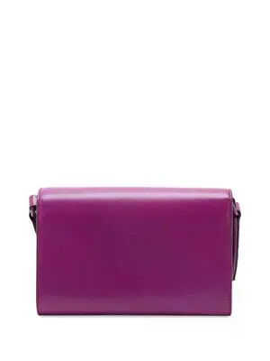 Gucci 2016-2026 Mini Leather Horsebit 1955 Web Crossbody Bag