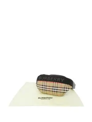 Burberry 2015-2026 House Check Belt Bag - Neutrals