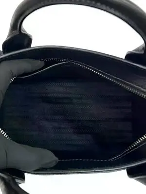 Prada 2019-2026 Saffiano Satchel - Black