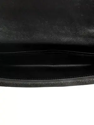 Saint Laurent 2020 Grain De Poudre Cassandre Monochrome Envelope Chain Wallet Crossbody Bag