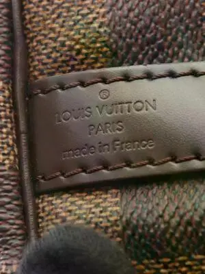 LOUIS VUITTON 2012 Damier Ebene Speedy Bandouliere 30 Satchel - Brown
