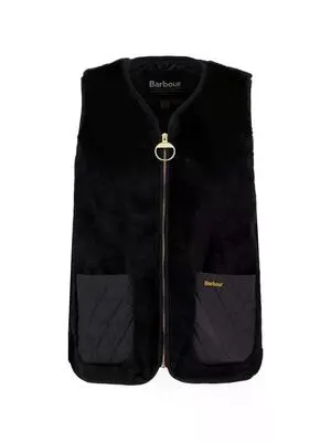 Barbour Karin Faux-fur Quilted-pocket Gilet