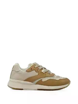 Scotch & Soda Quilted Panelled Sneakers - Neutrals