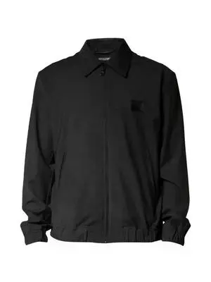Dolce & Gabbana Logo-patch Bomber Jacket - Black