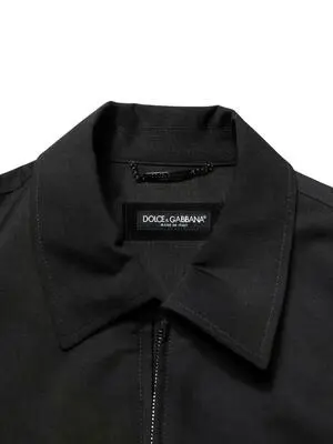 Dolce & Gabbana Logo-patch Bomber Jacket