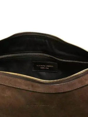 Liviana Conti Suede Shoulder Bag