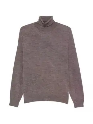 Canali Roll-neck Sweater - Grey