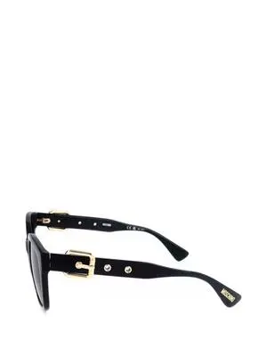 Moschino Buckle-detail Cat-eye Sunglasses