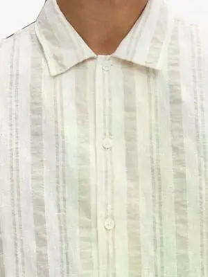 Marc O'polo Vertical-stripe Short-sleeved Shirt