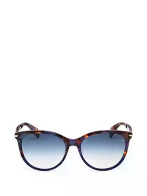 Rag & Bone Tortoiseshell-effect Cat-eye Sunglasses - Brown