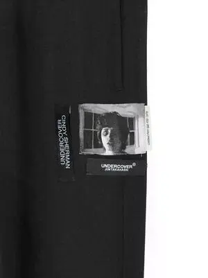 Undercover Cindy Sherman Patch Trousers - Black