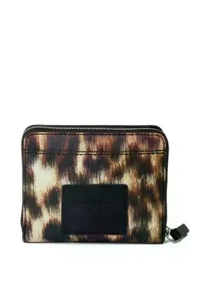 Marc Jacobs Leopard-print The Mini Compact Wallet