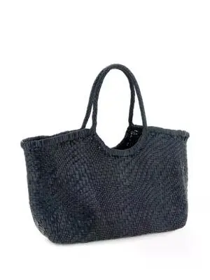 Dragon Diffusion Nantucket Optical Leather Tote Bag