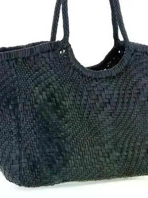 Dragon Diffusion Nantucket Optical Leather Tote Bag