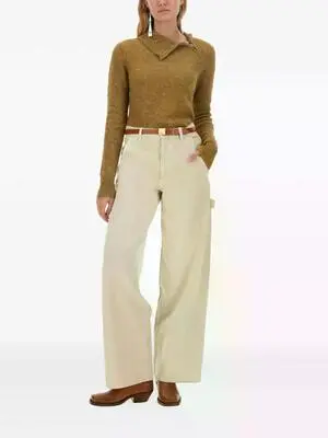 MARANT ETOILE Odelle Zip-neck Sweater