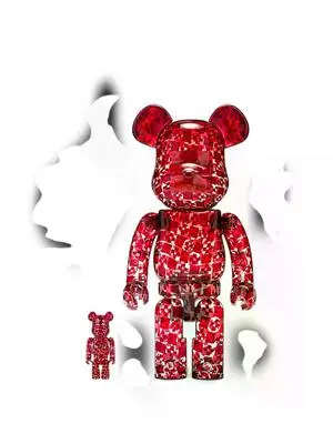 MEDICOM TOY X Sandro X Be@rbrick 100% And 400% Set - Red