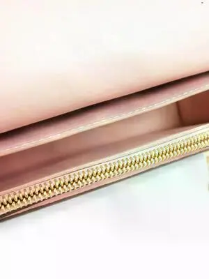 LOUIS VUITTON Monogram Flore Chain Wallet
