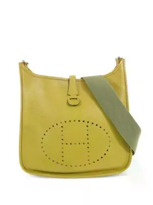 Hermès Pm Evelyne Shoulder Bag - Green