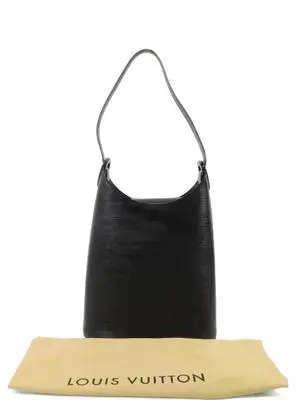 LOUIS VUITTON Verseau Epi Shoulder Bag - Black