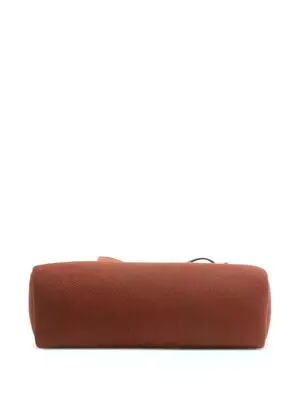 Hermès 2025 Mini Herbag Leather Shoulder Bag - Red