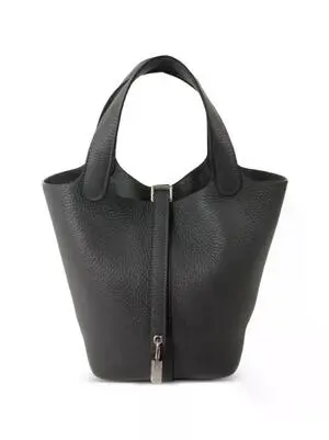 Hermès Picotin Pm Leather Tote Bag - Black