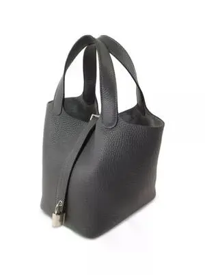 Hermès Picotin Pm Leather Tote Bag - Black