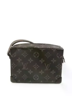 LOUIS VUITTON Mini Soft Trunk Monogram Eclipse Shoulder Bag
