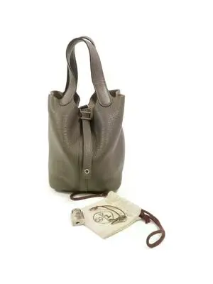 Hermès 2019 Picotin Pm Tote Bag - Grey